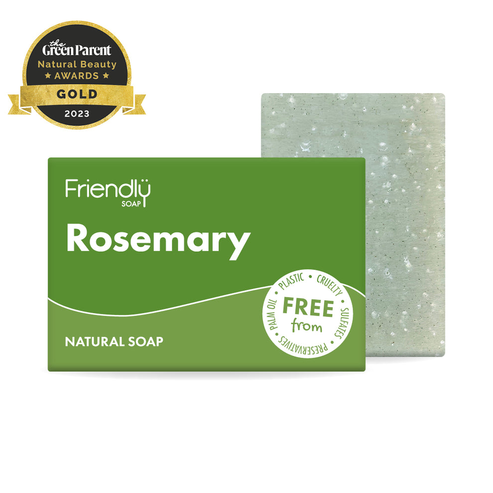 Natural Soap Bar - Rosemary - Herbal Soap Bars | Friendly Soap