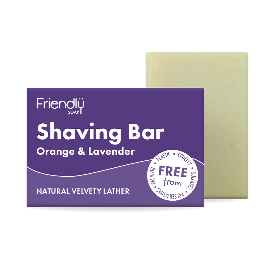 Natural Shaving Bars | Friendly Soap